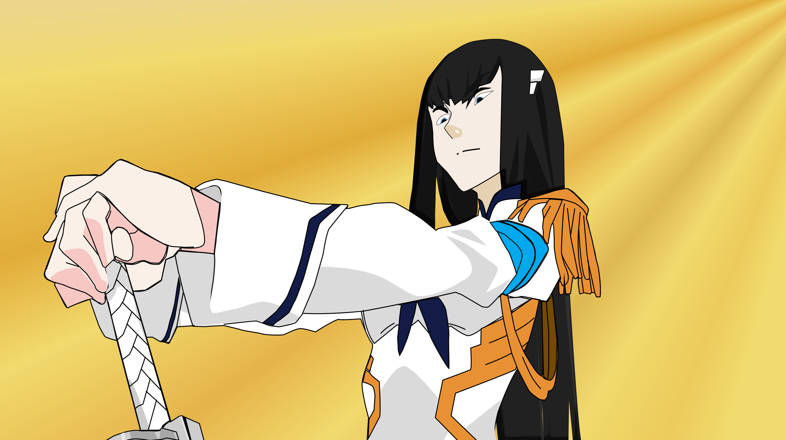Lady Satsuki prepares to give a speech. | Scrolller