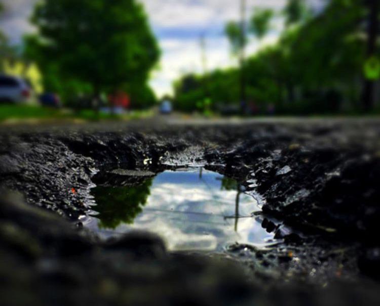 Lake in a pothole | Scrolller
