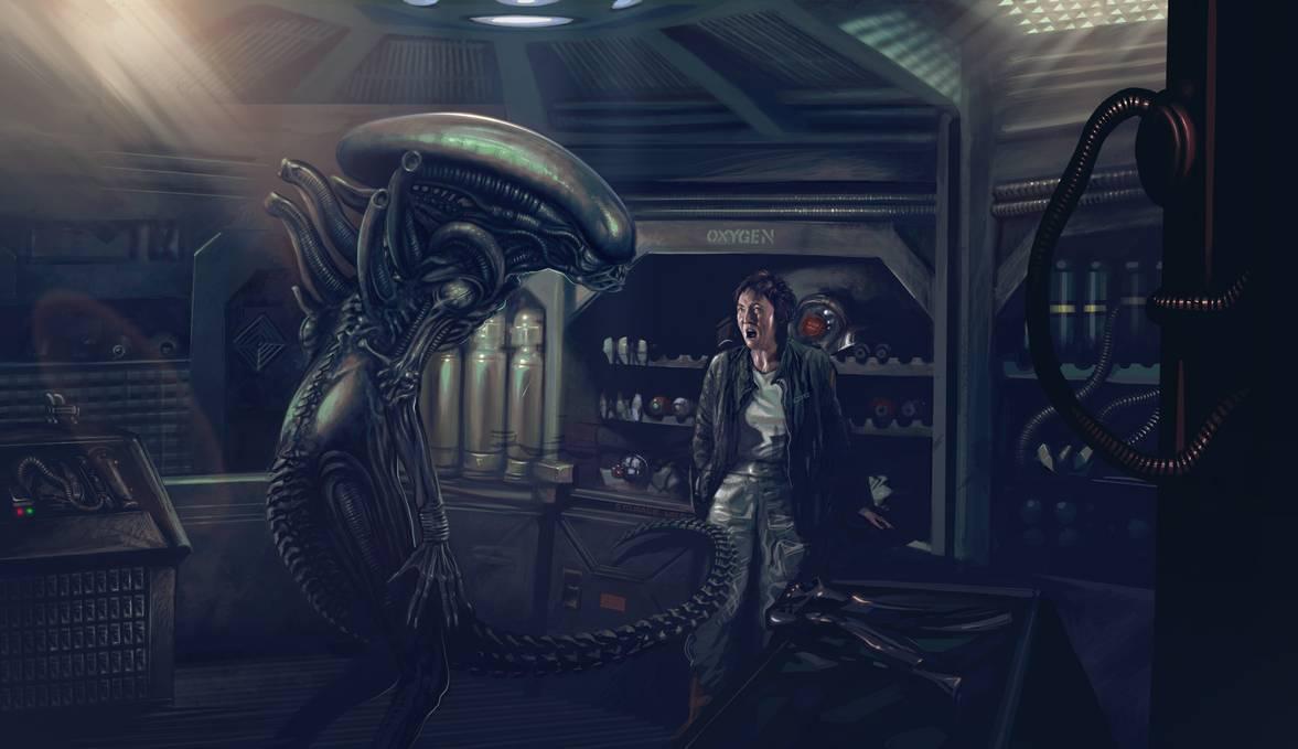 Lambert meets the ALIEN, Daryl Joyce | Scrolller