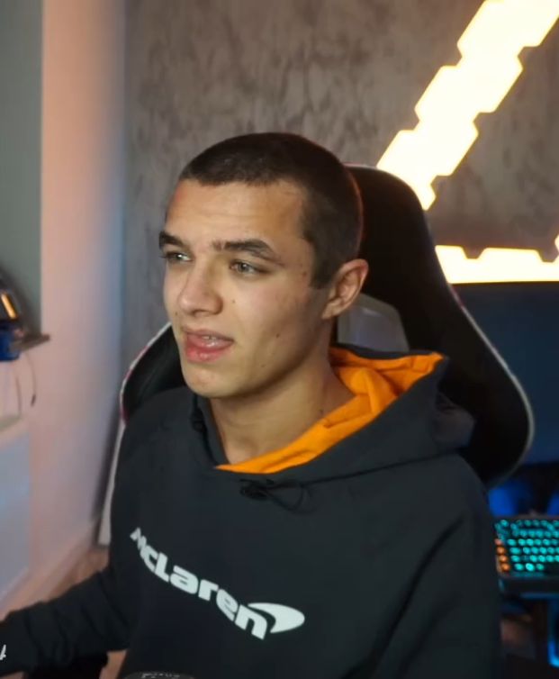 Lando's finished aerodynamic look for 2020 | Scrolller