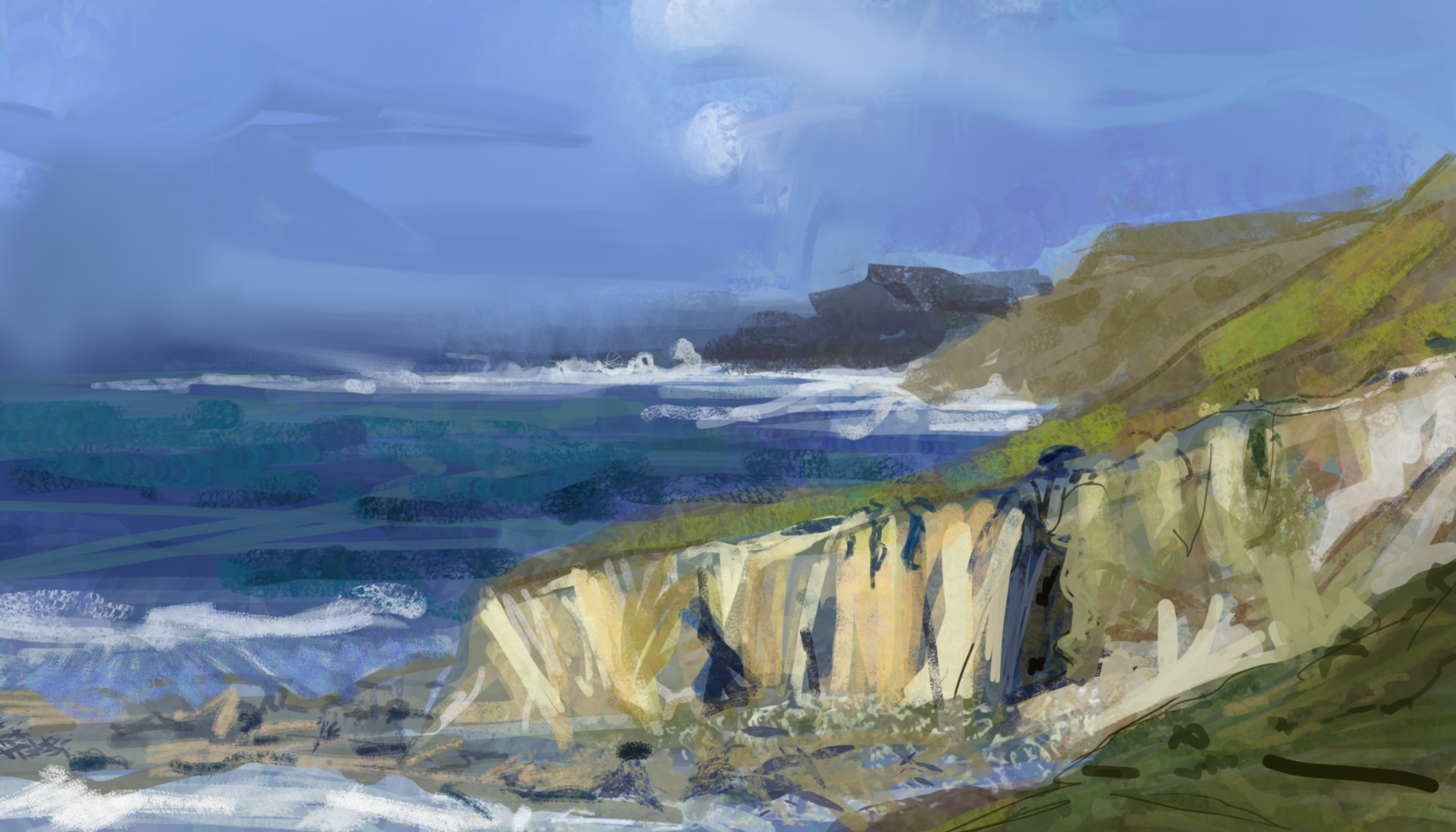 Landscape Study 013, Me, Digital, 2020 | Scrolller