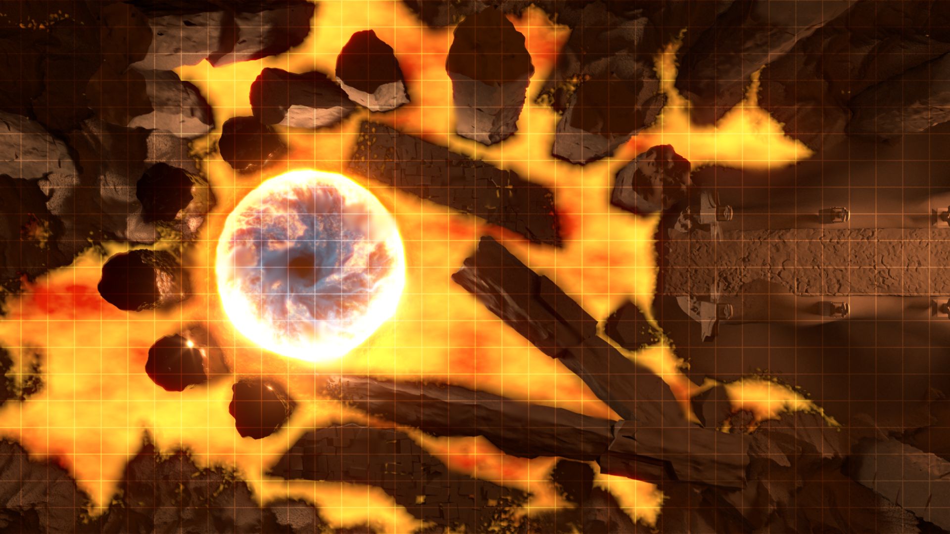 Lava Portal battle map | Scrolller