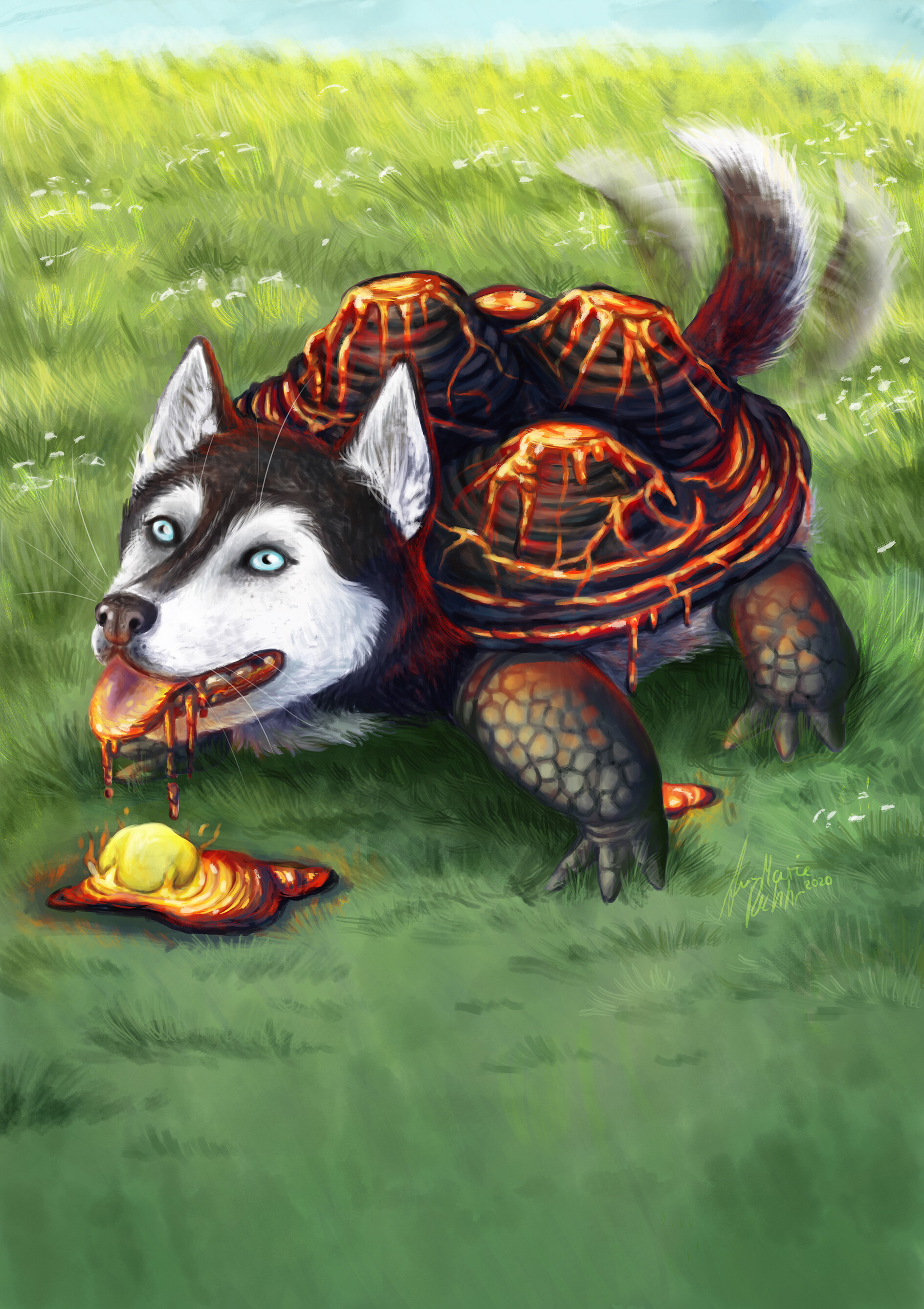 Lava Turtlsky by Ann-Marie Rechter | Scrolller