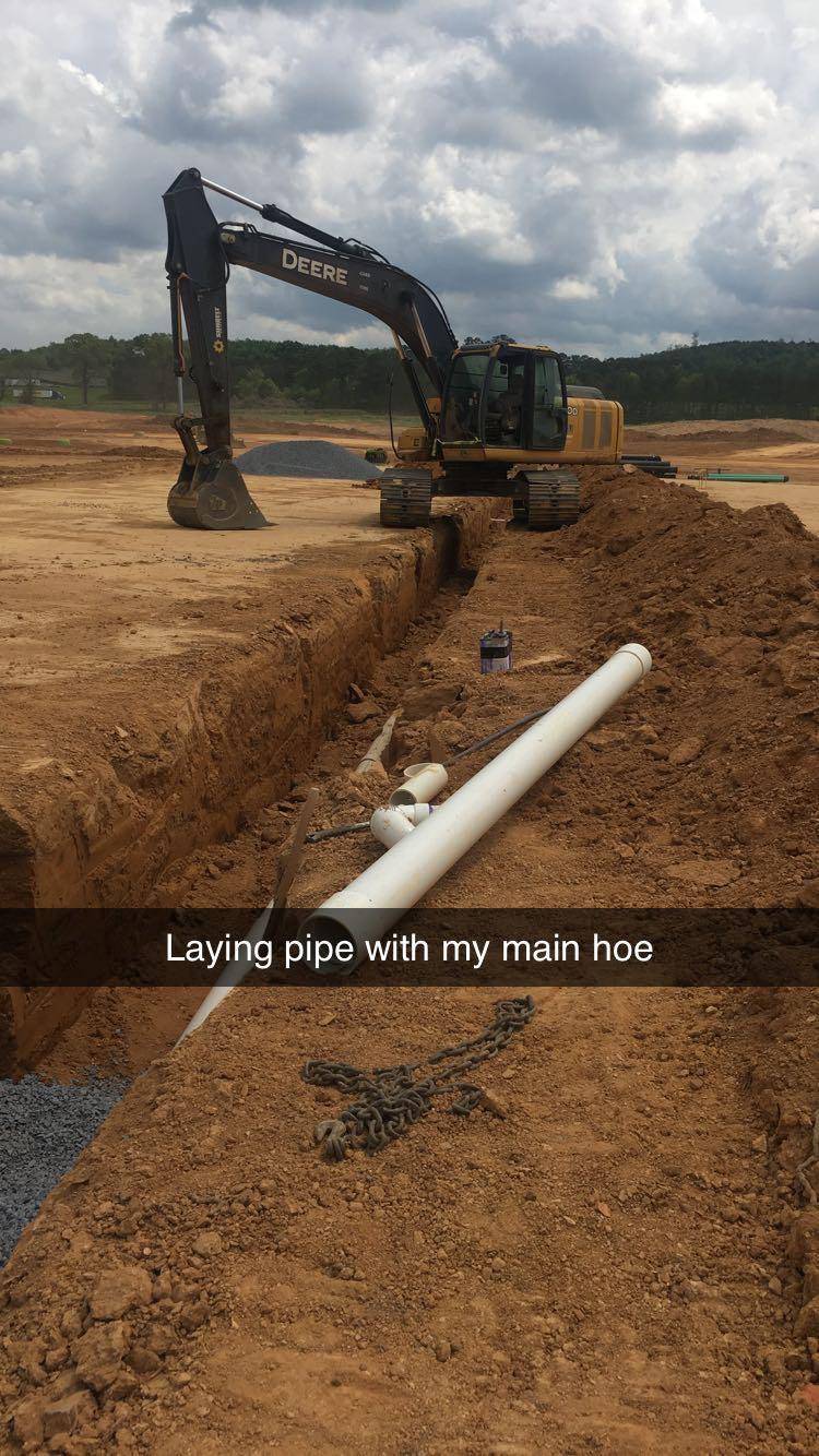 Laying Pipe | Scrolller