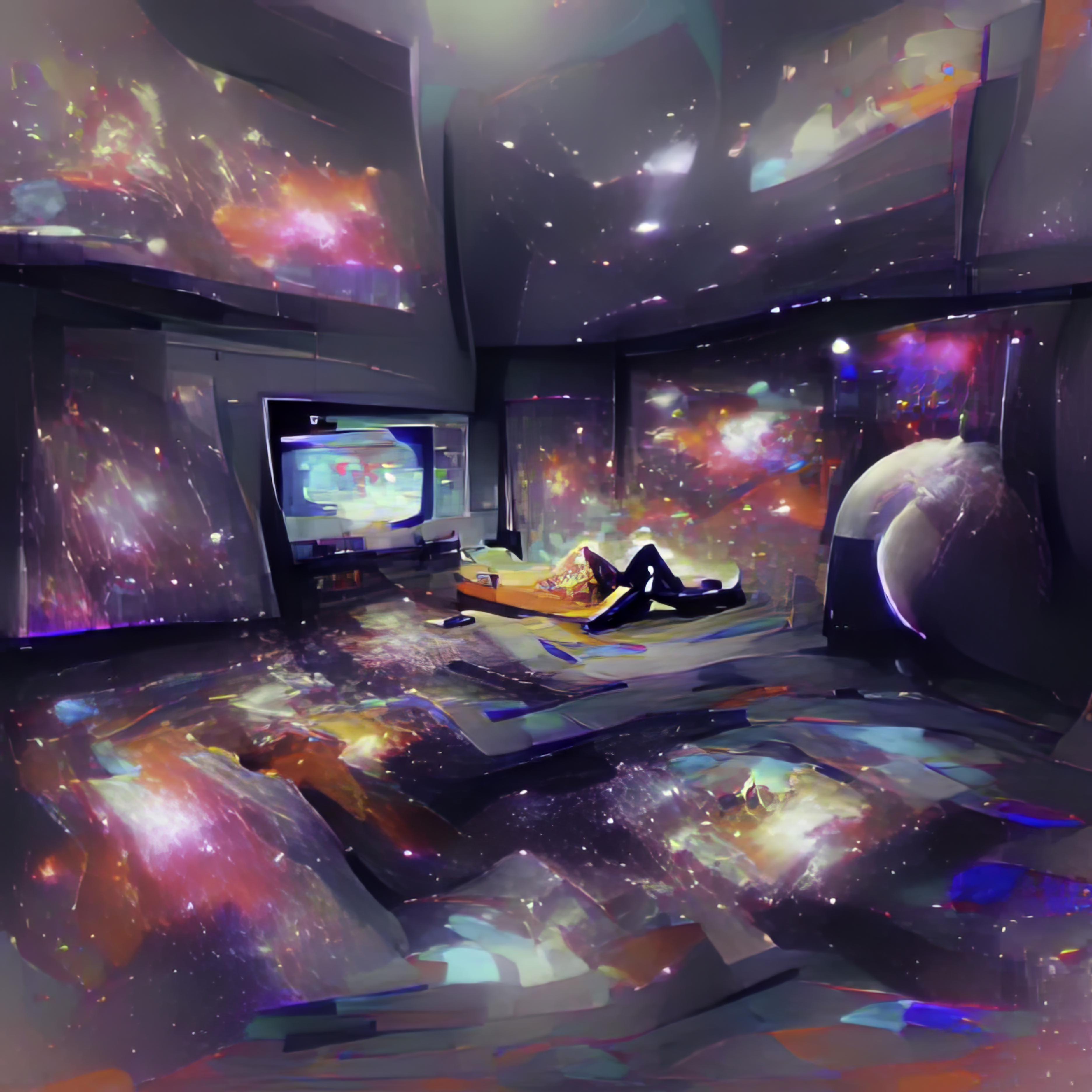 Lazy space, AI, digital, 2021 | Scrolller