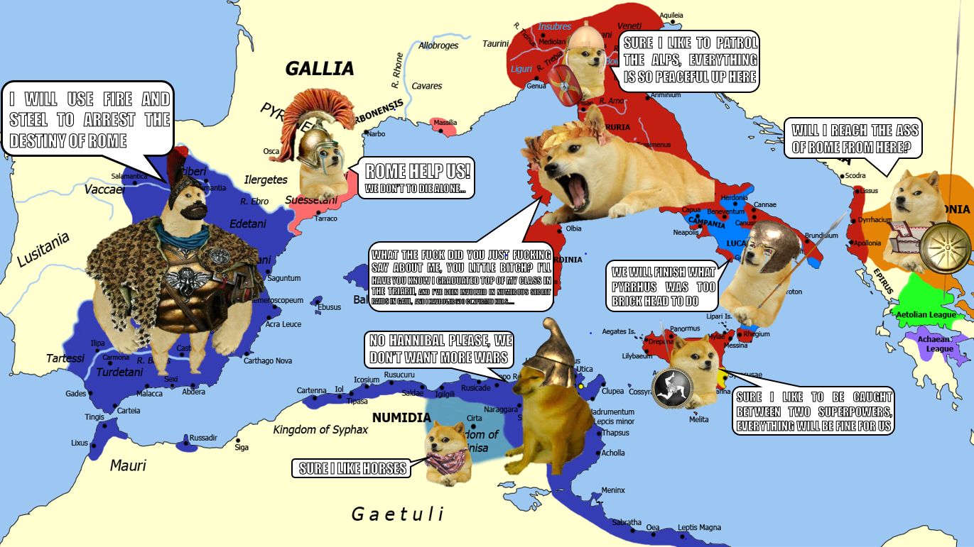 Le Second Punic War in a nutshell. | Scrolller