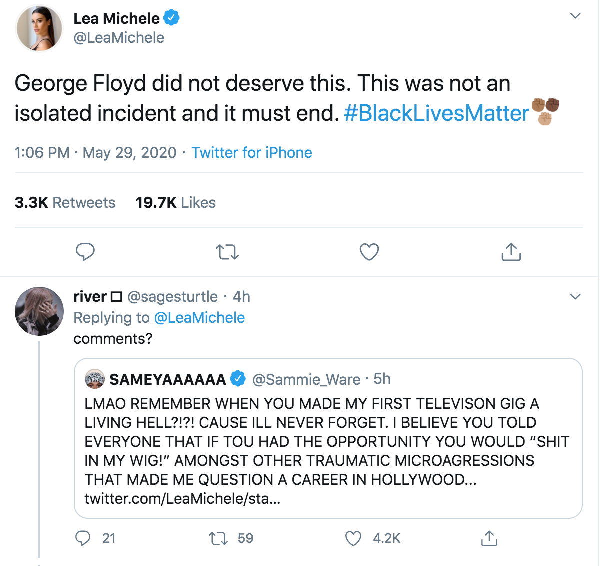 Lea Michelle getting cancelled | Scrolller