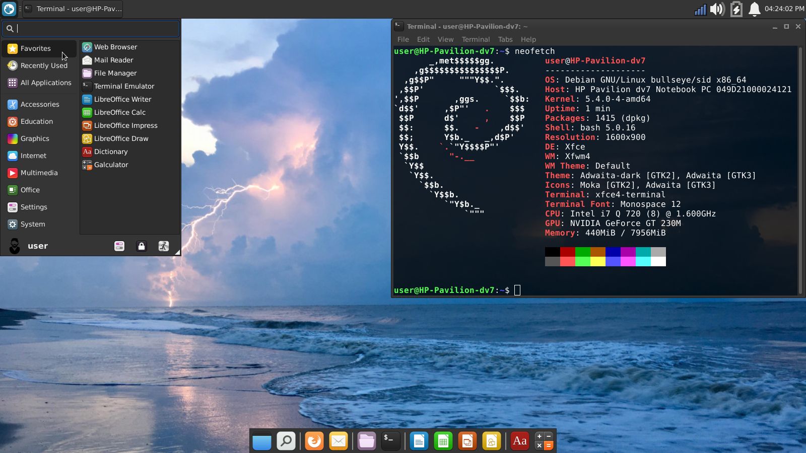 Lean, clean XFCE machine | Scrolller