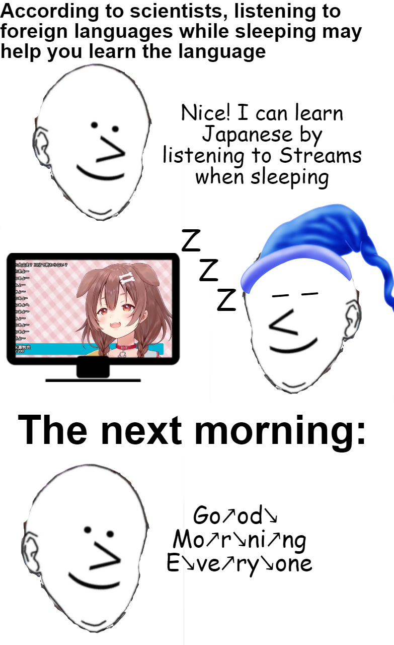 Learning while sleeping | Scrolller