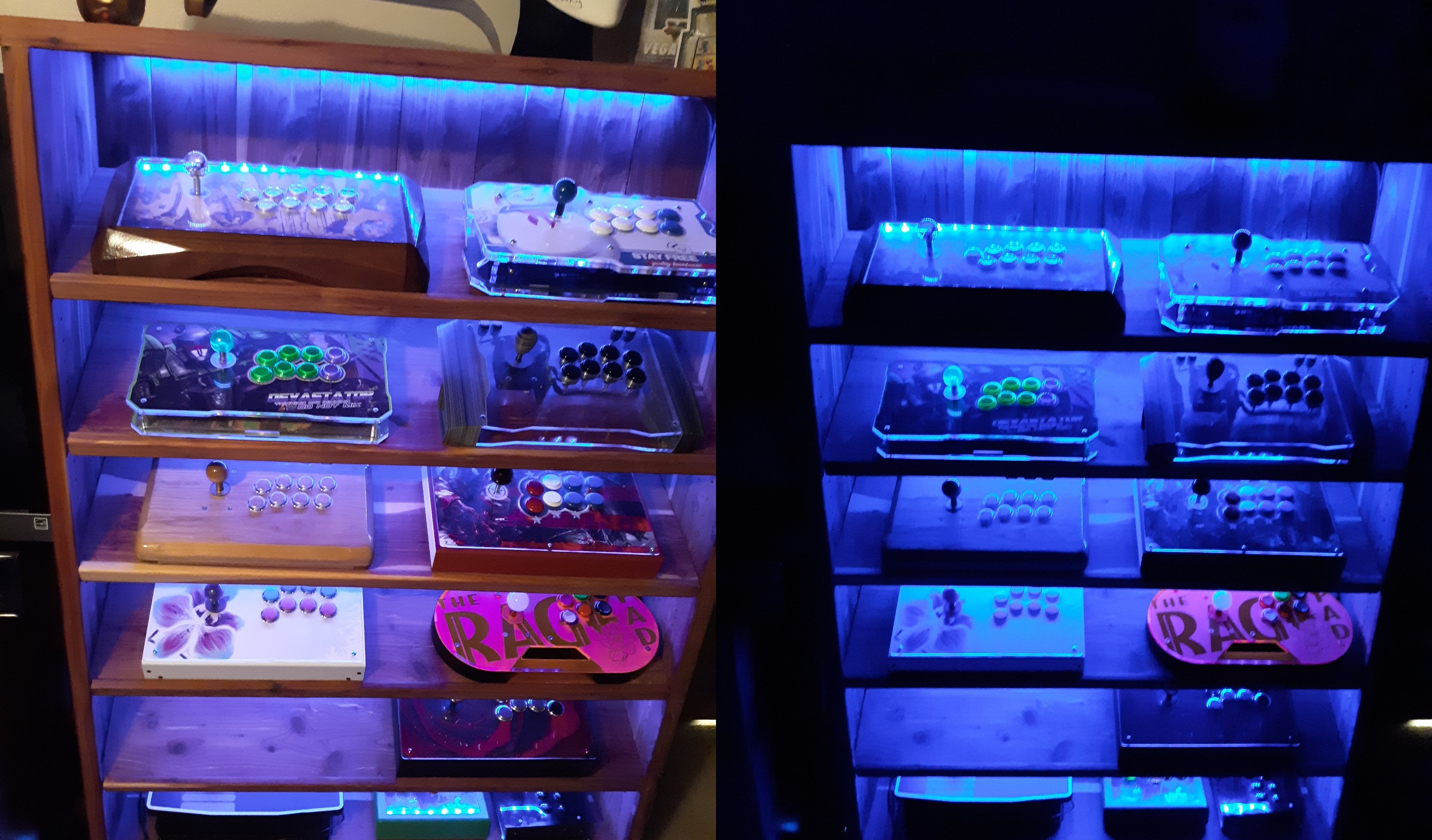 LED Fight Stick Shelf + New Moderator Introduction | Scrolller