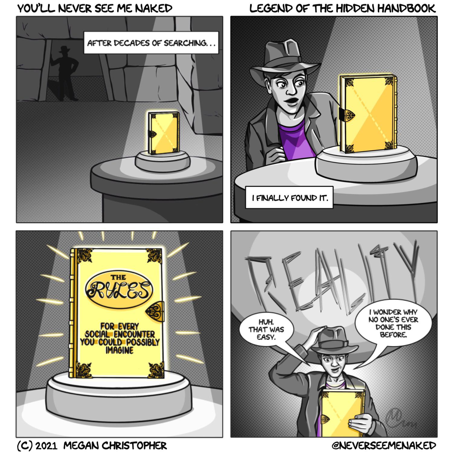 Legend of the Hidden Handbook [OC] | Scrolller