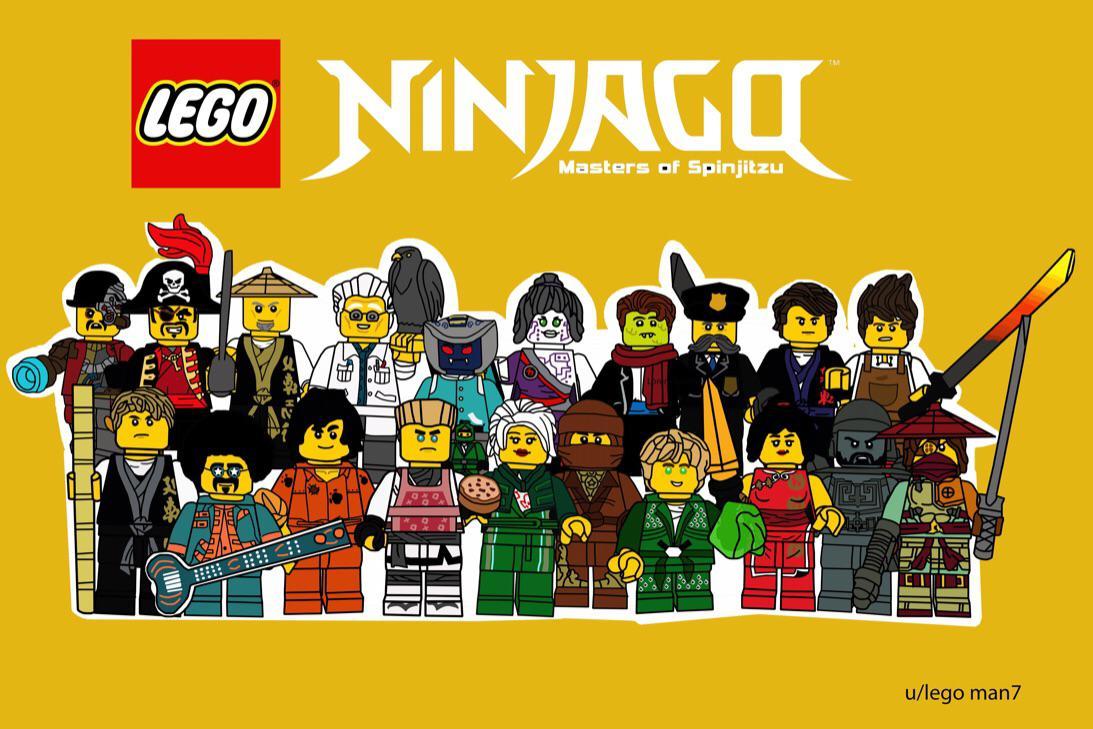 LEGO ninjago cmf | Scrolller