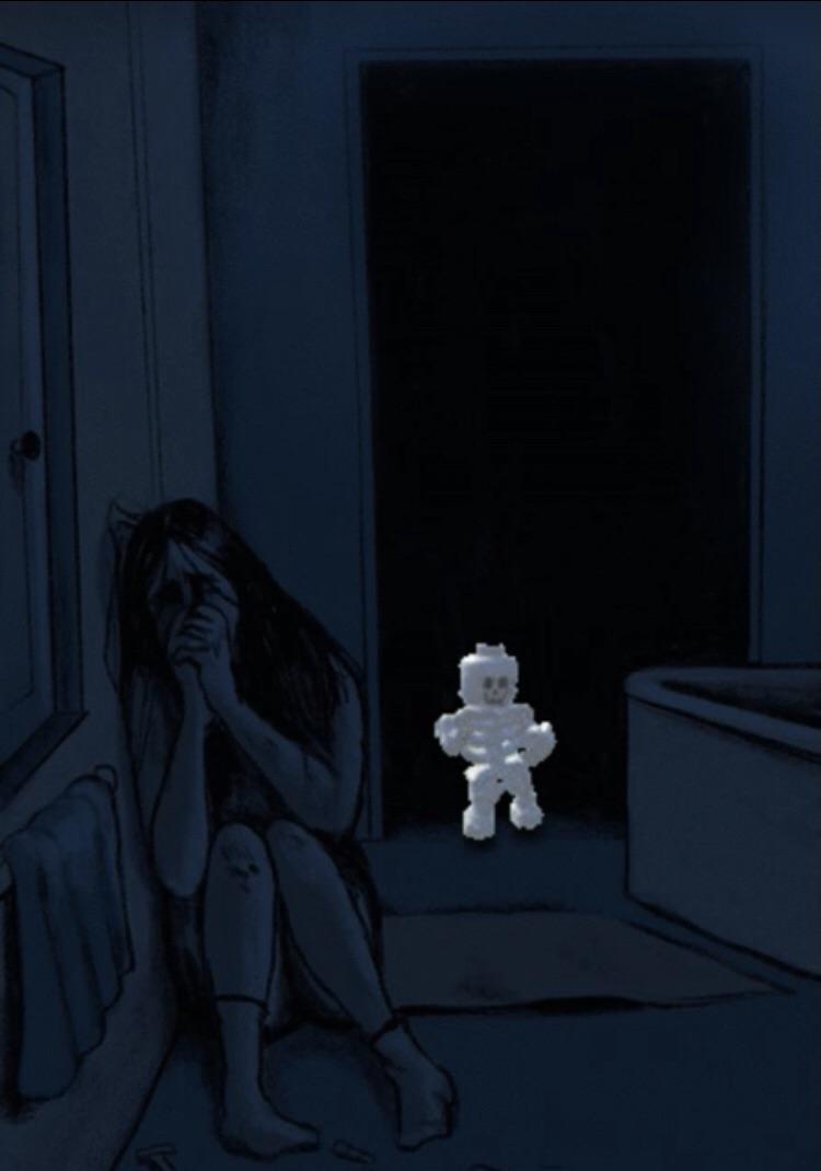 Lego Skeleton Asserting Dominance Scrolller 0476