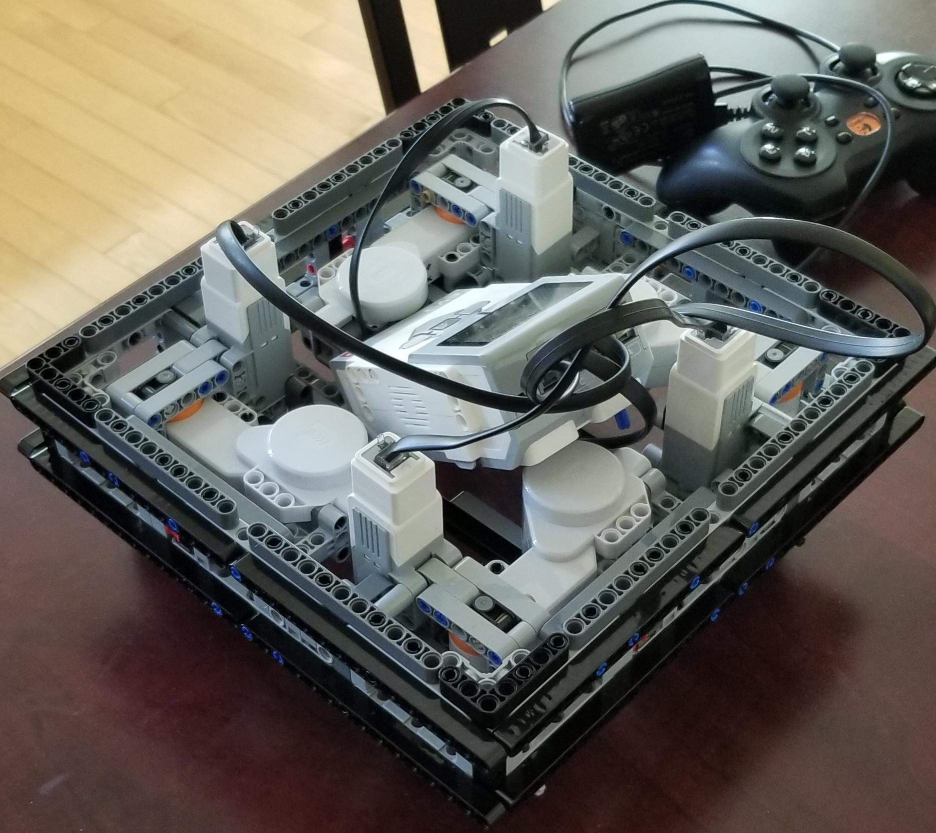 Lego swerve drive (programming in progress) | Scrolller