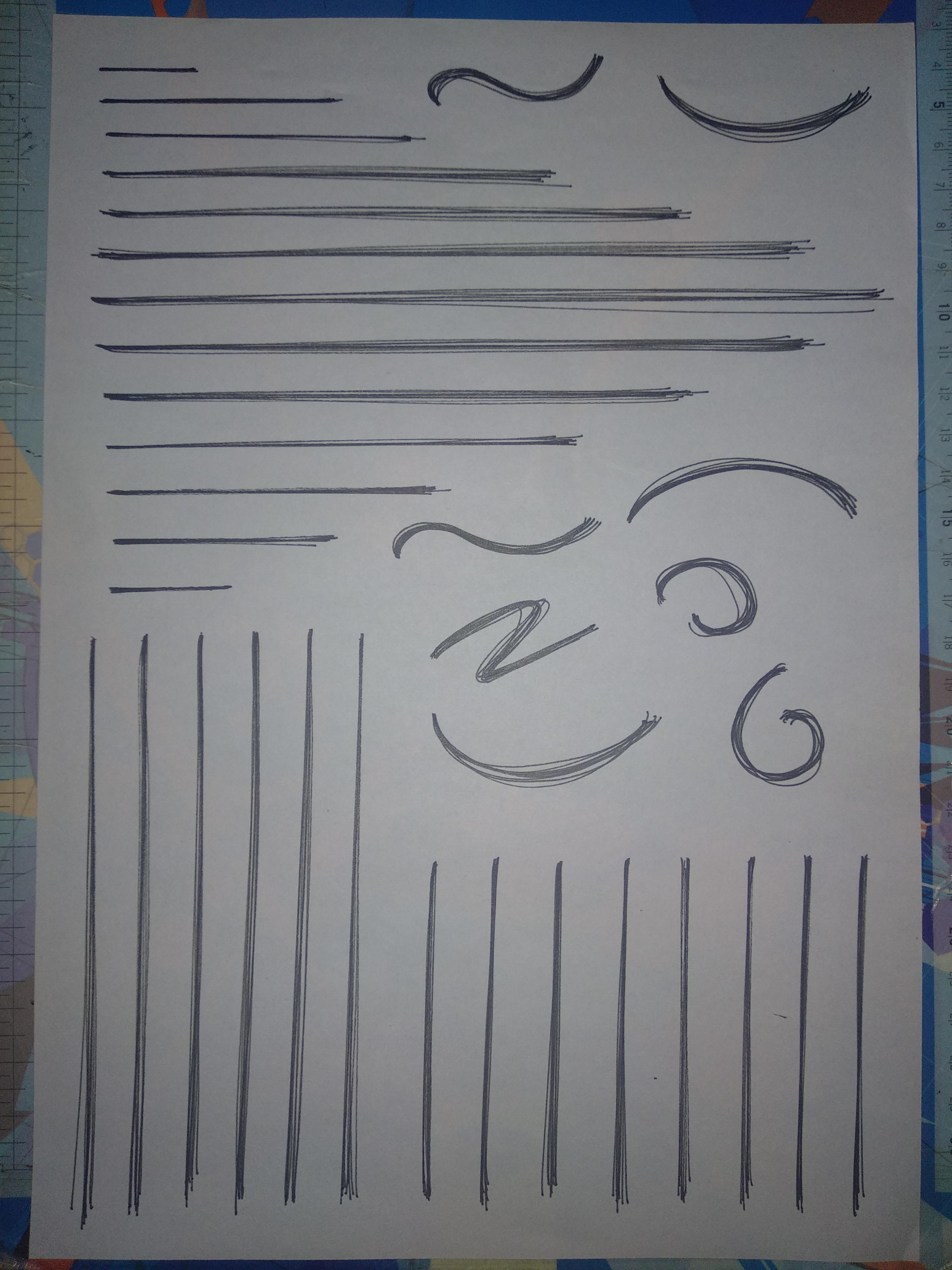 Lesson 1 - Superimposed lines. Please review :) | Scrolller