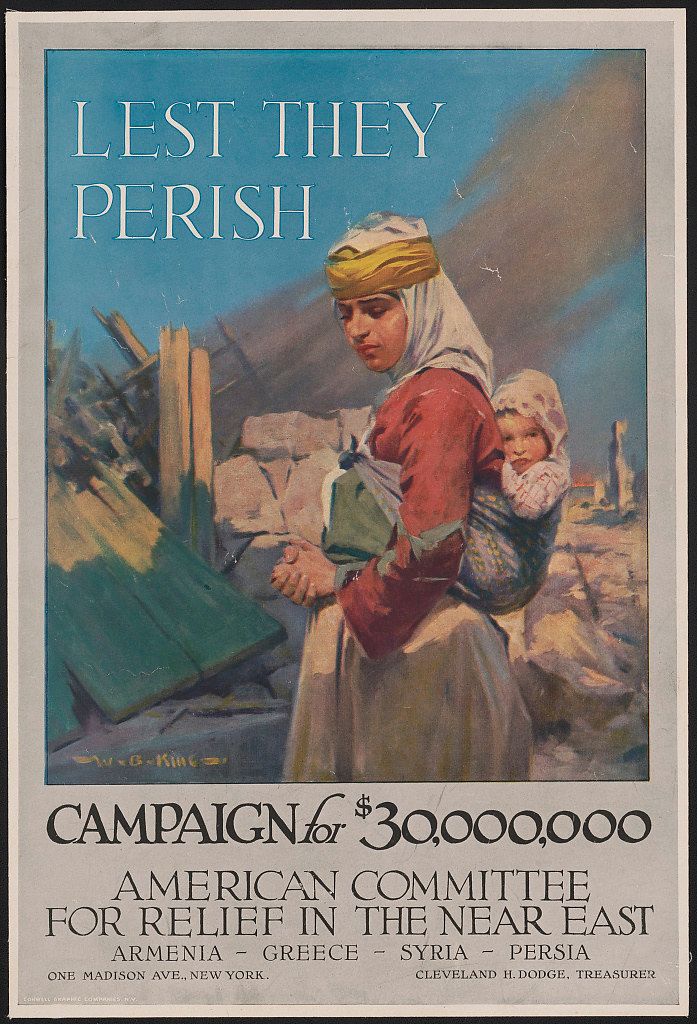 "Lest they perish", US, 1917, Genocide relief campaign | Scrolller