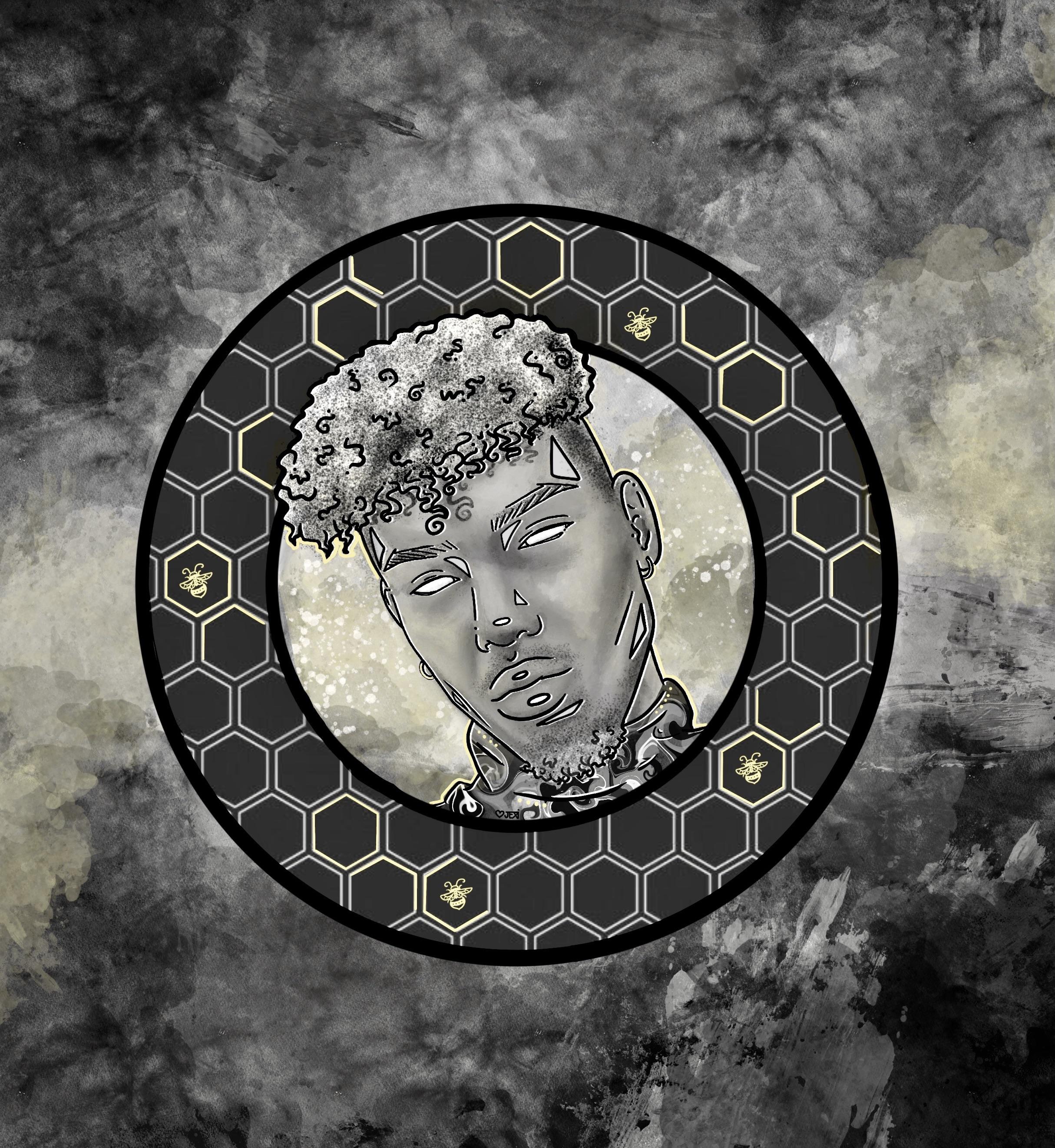 Let it bee. Me, digital, 2020 | Scrolller