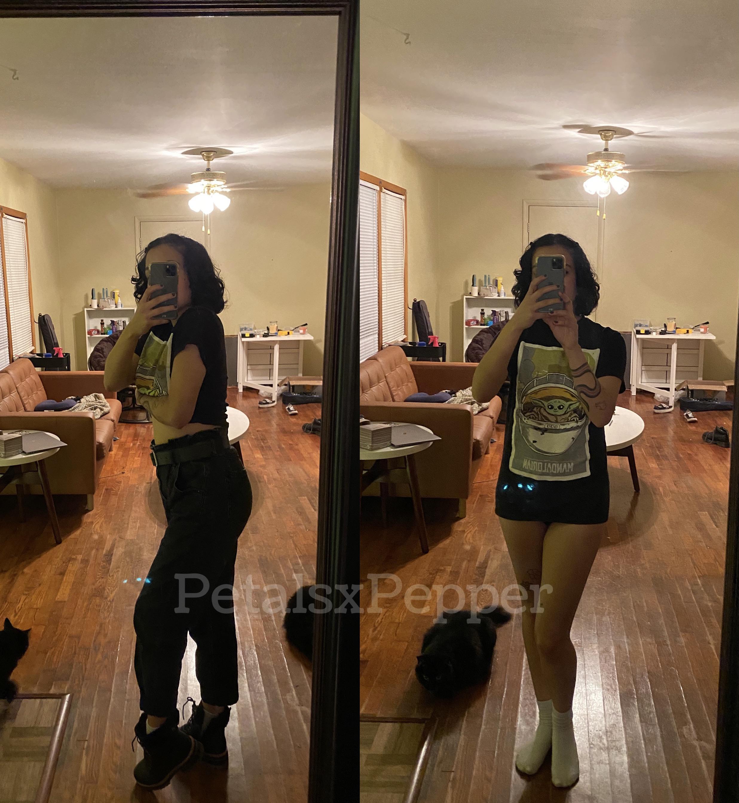 let me be ur soft goth gf🥺🥺 and we can watch the mandalorian [F] | Scrolller