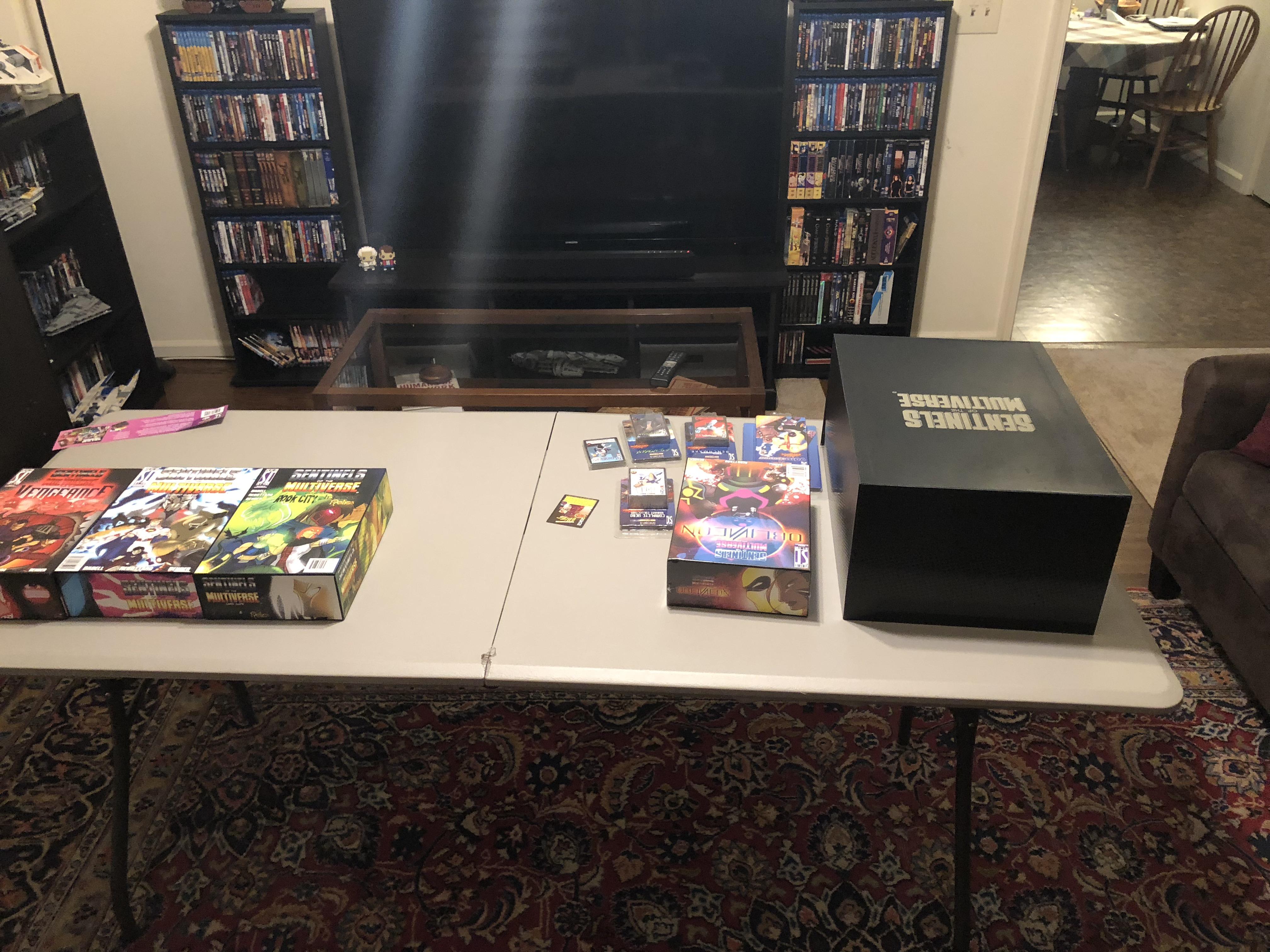 Let the sorting/sleeving begin. | Scrolller