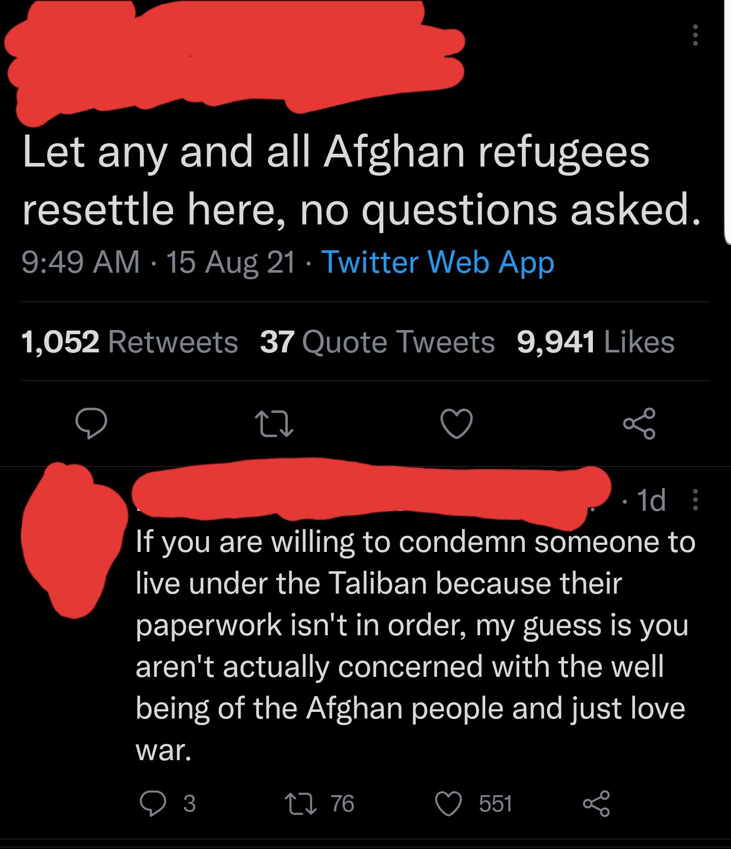 Let them all in, no questions allowed. | Scrolller