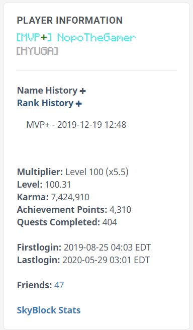 Let's go hypixel level 100 | Scrolller