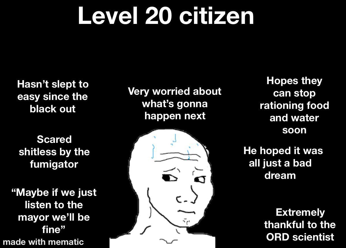 Level twenty citizen. | Scrolller