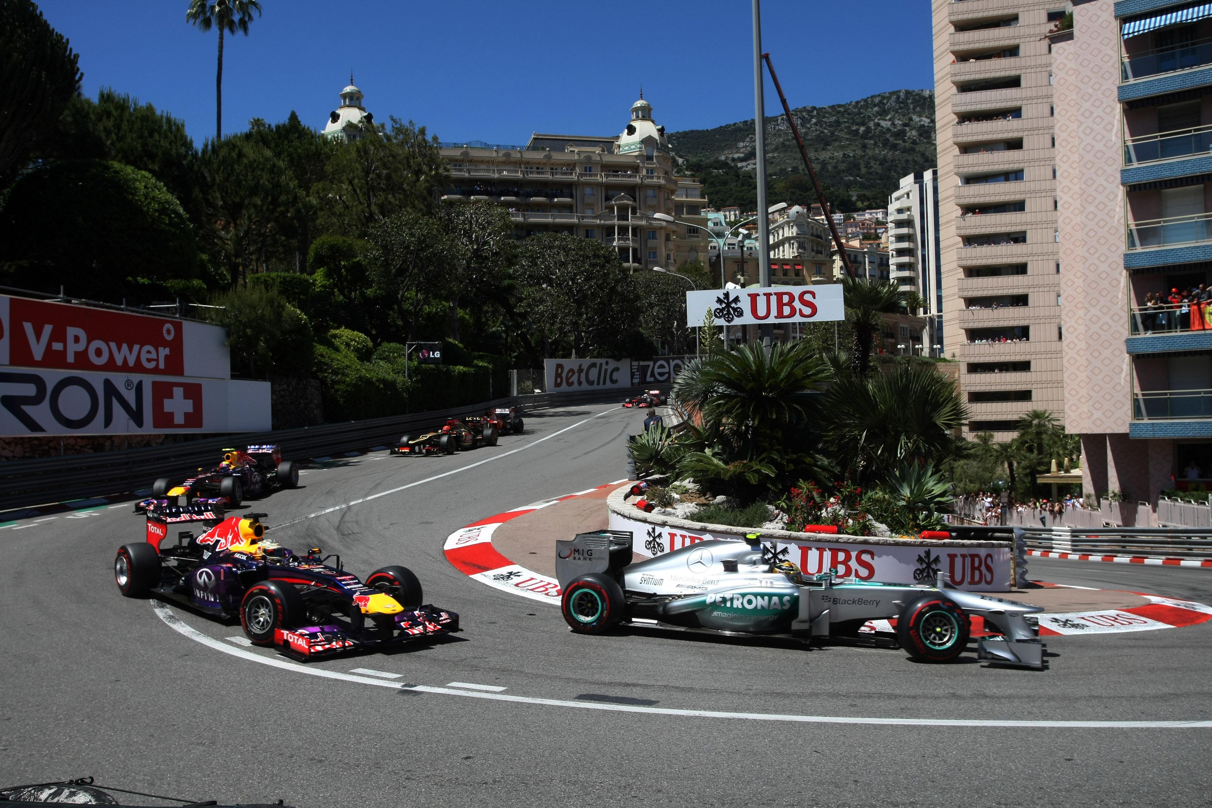 Lewis Hamilton, Sebastian Vettel - 2013 Monaco GP [3888x2592] | Scrolller
