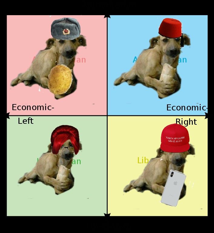 Lib left olmadi gibi ama alin size yerli kopkeli siyasi pusula | Scrolller