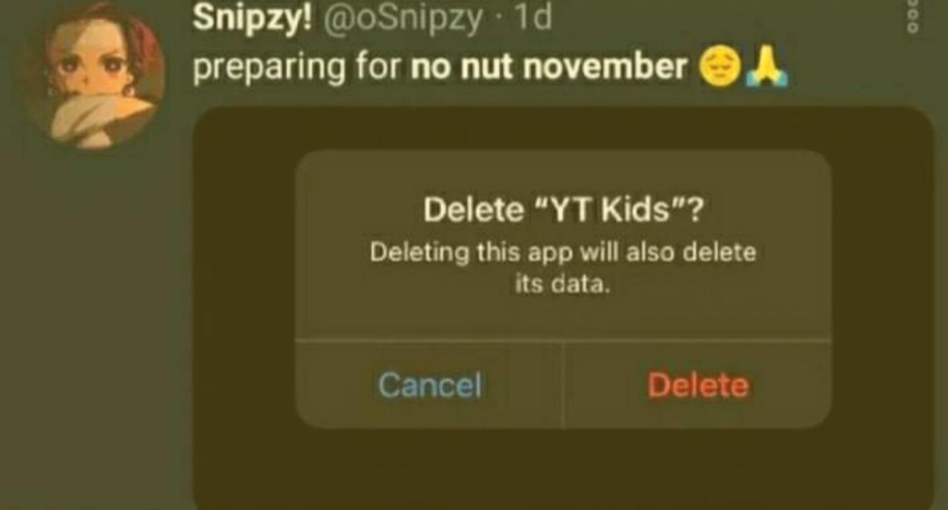 Lib right participating in no nut november | Scrolller