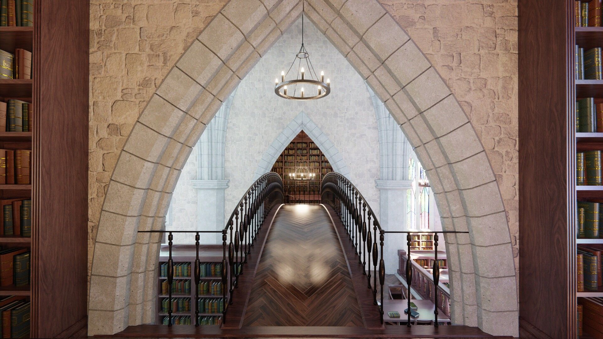 Library Archway by Dennis Wormgoor | Scrolller