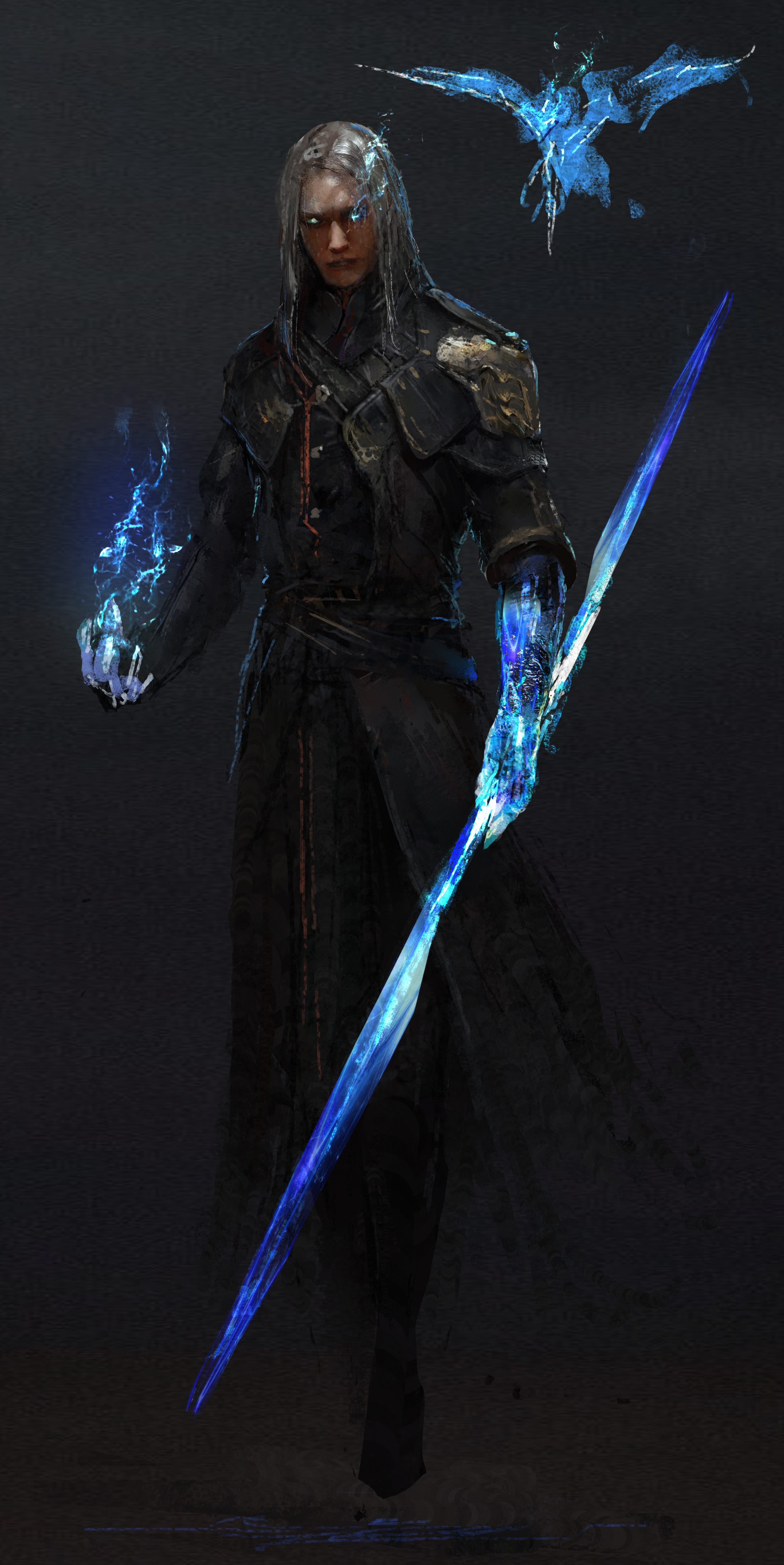 Light Bound Mage by MuYoung Kim | Scrolller