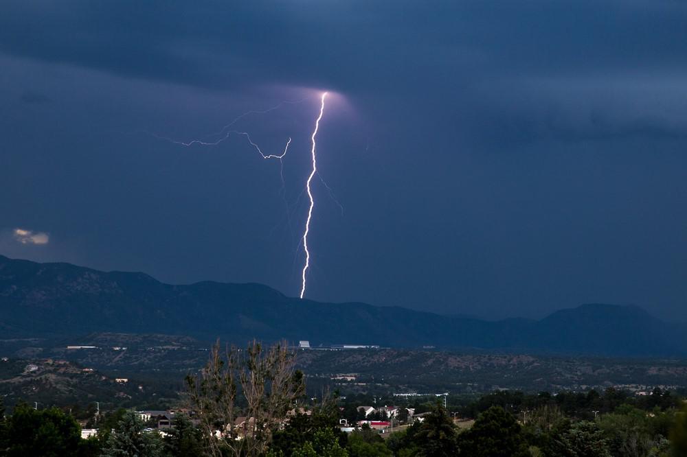 Lightning Nearly Booped My Office! Storms in Colorado Springs Again Tonight | Scrolller