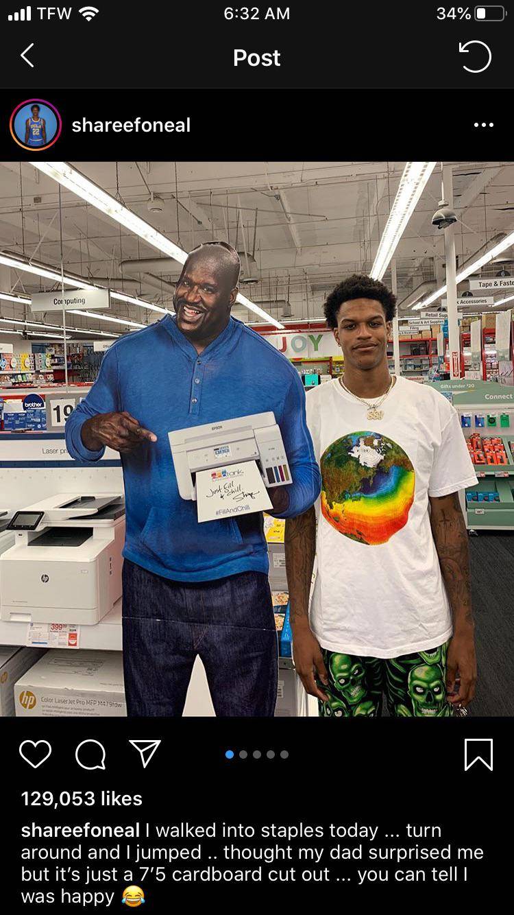 Like father like son. 🏀 | Scrolller