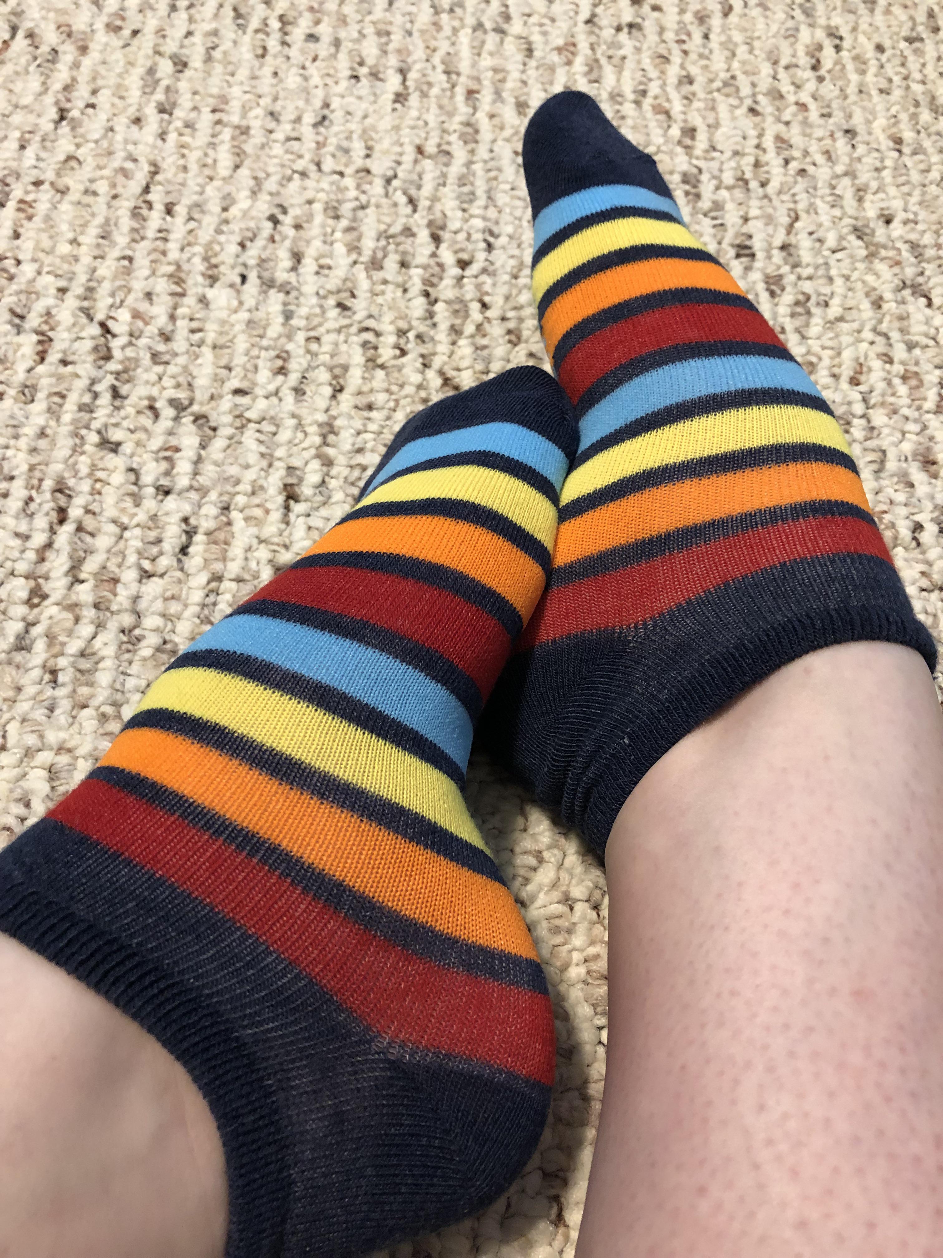Like my striped socks? | Scrolller