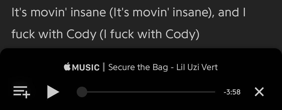 Lil Uzi Vert officially recognizes the Codies with approval | Scrolller