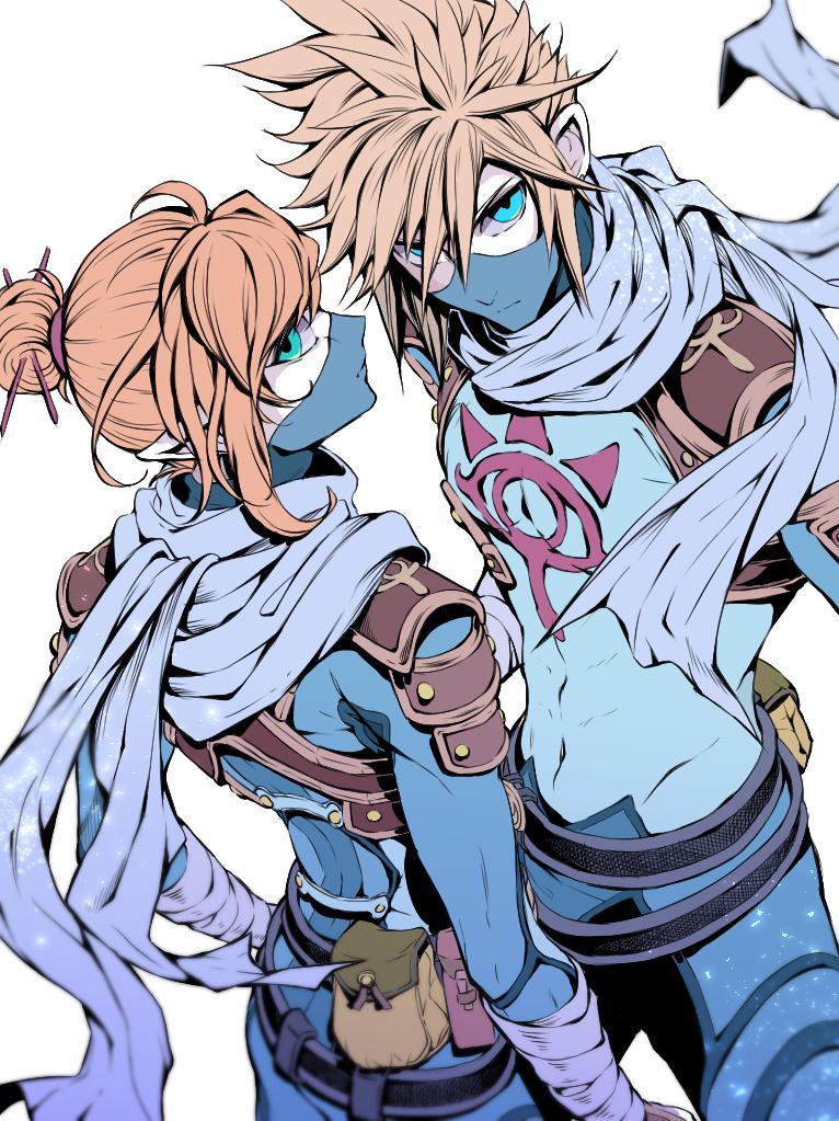 Link & Cloud in Sheikah outfits | Scrolller