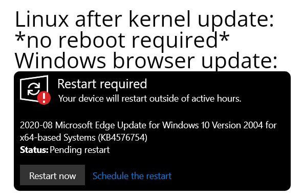 Linux > Windows | Scrolller