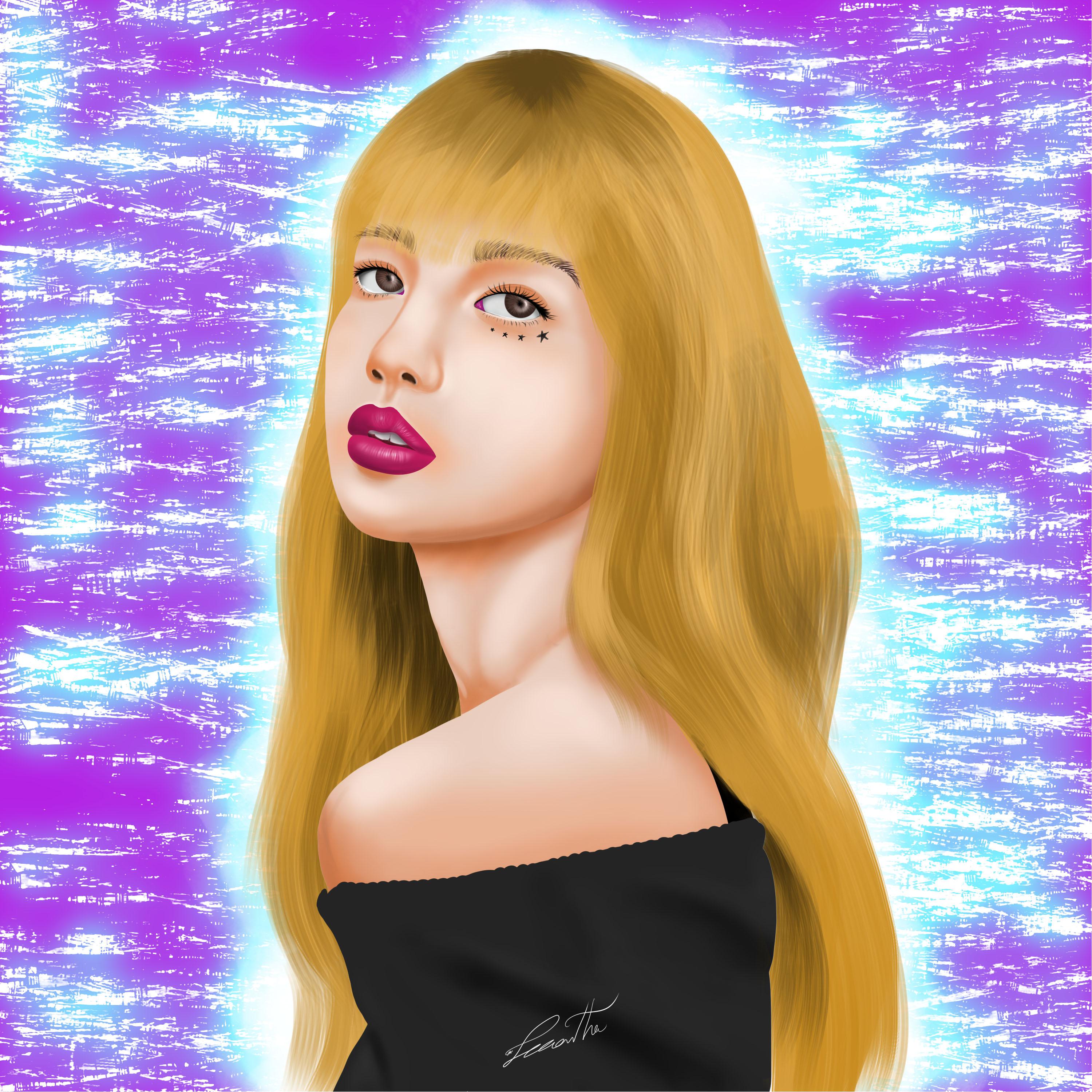 Lisa Manoban, digital painting, me, 2020 | Scrolller