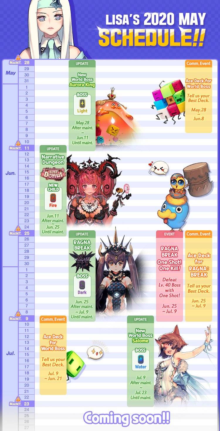 Lisa's Upcoming Schedule Calendar | Scrolller