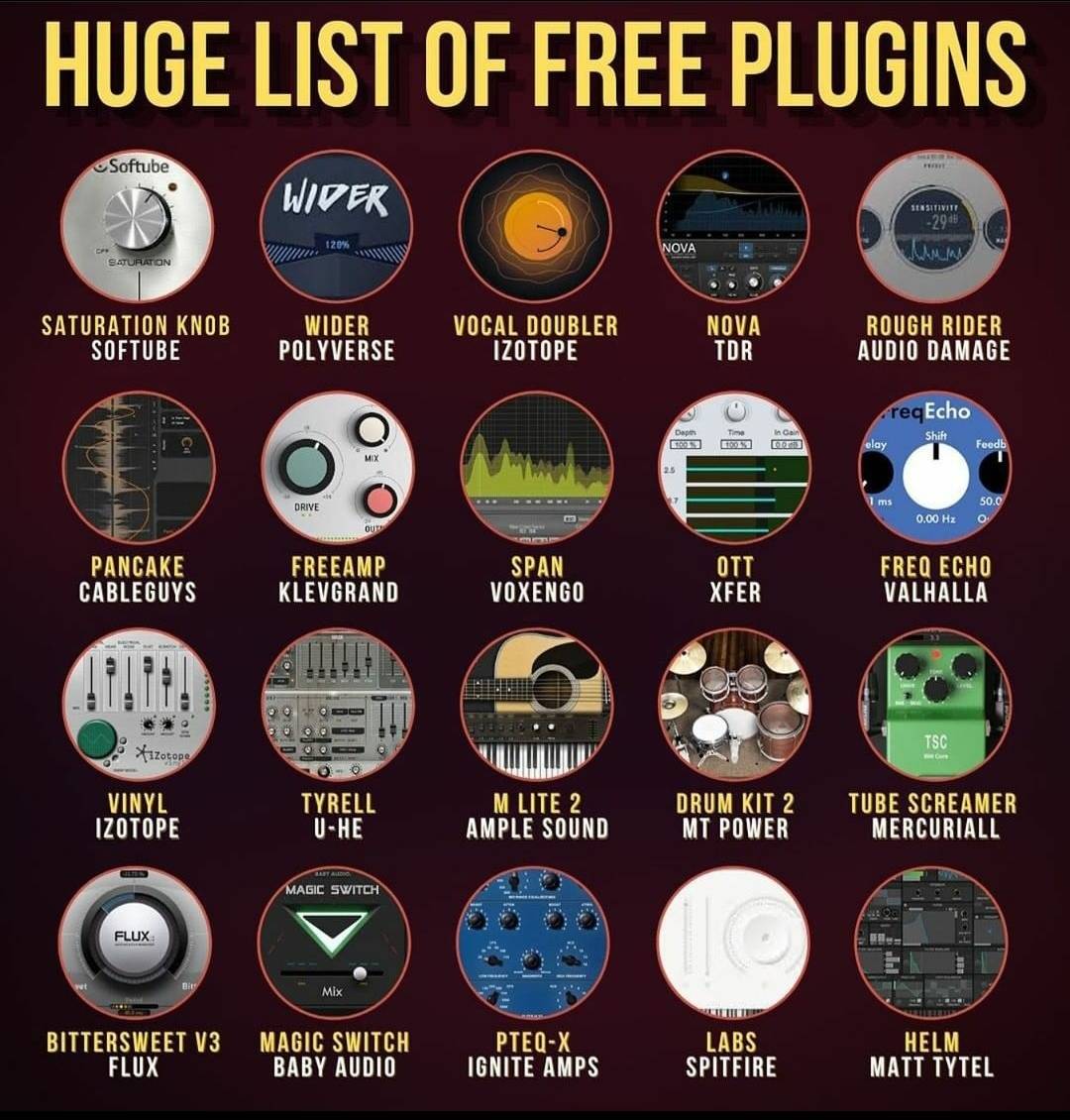 List of some useful free plugins | Scrolller