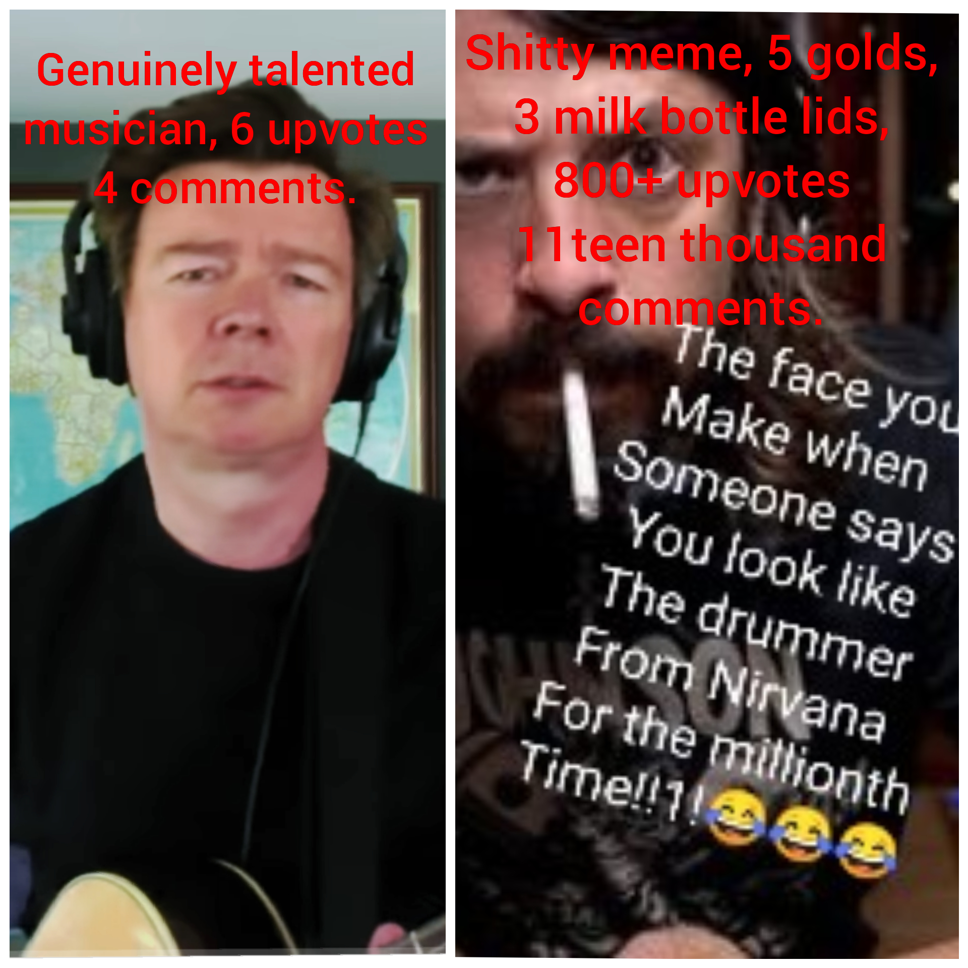 Listen to me sing and play instruments! | Scrolller