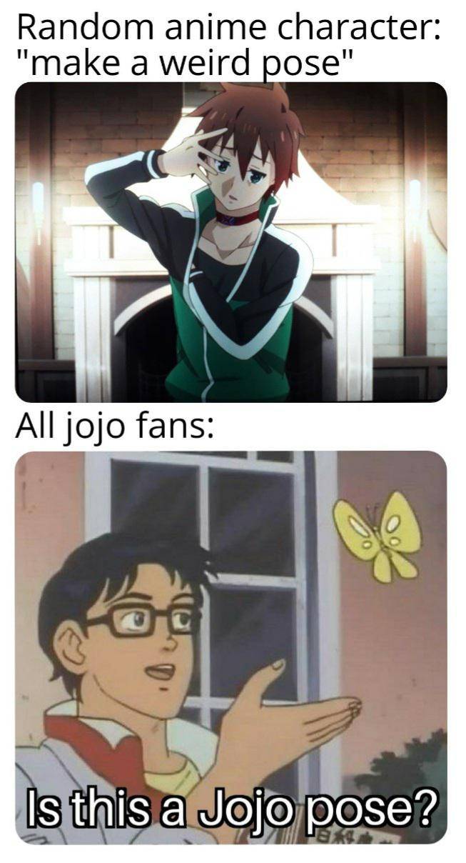 Literally every time I see a strange pose | Scrolller