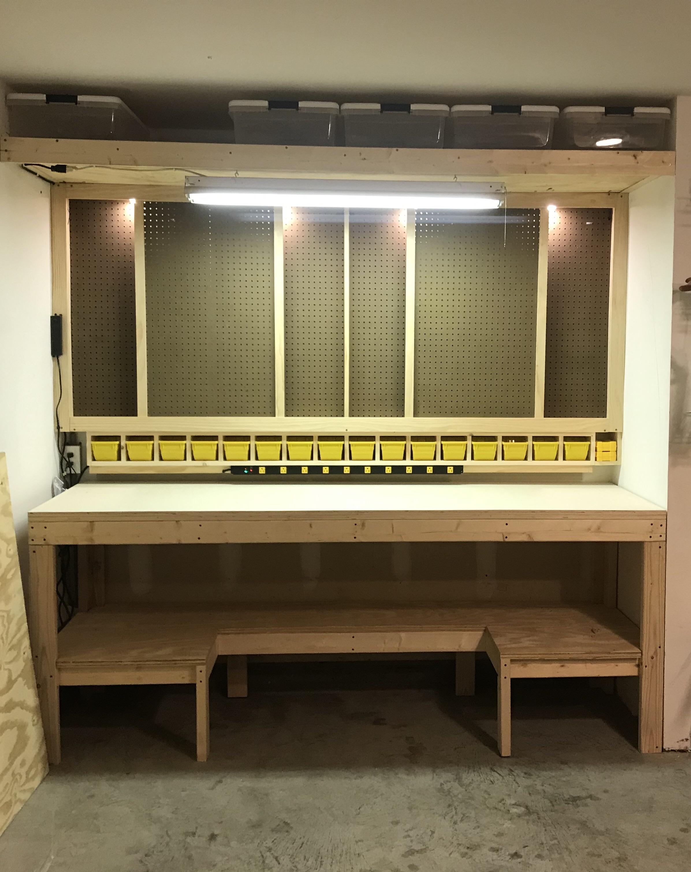 Literally finished my workbench about an hour ago | Scrolller