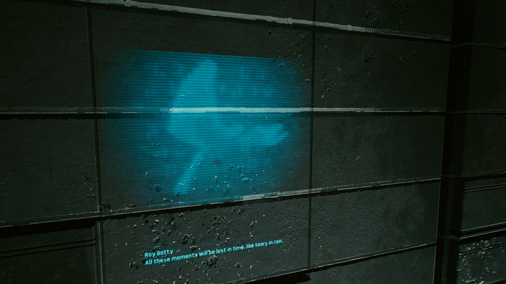 Little easter egg/ tribute to Blade Runner | Scrolller