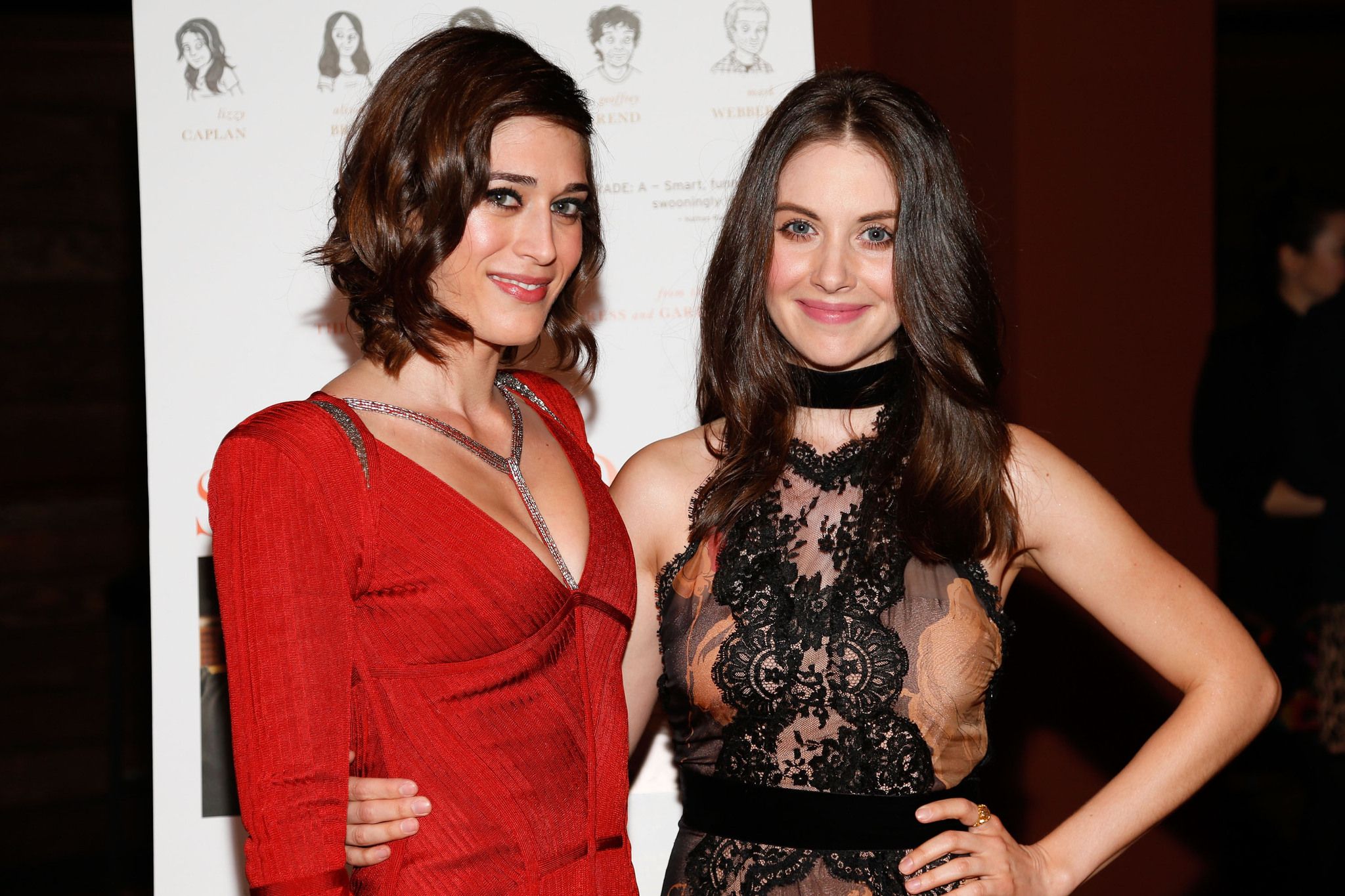 Lizzy Caplan And Alison Brie Scrolller