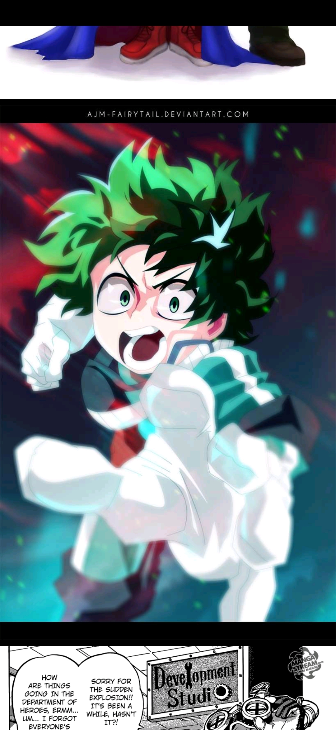 Lmao ma boi deku looking fierce | Scrolller