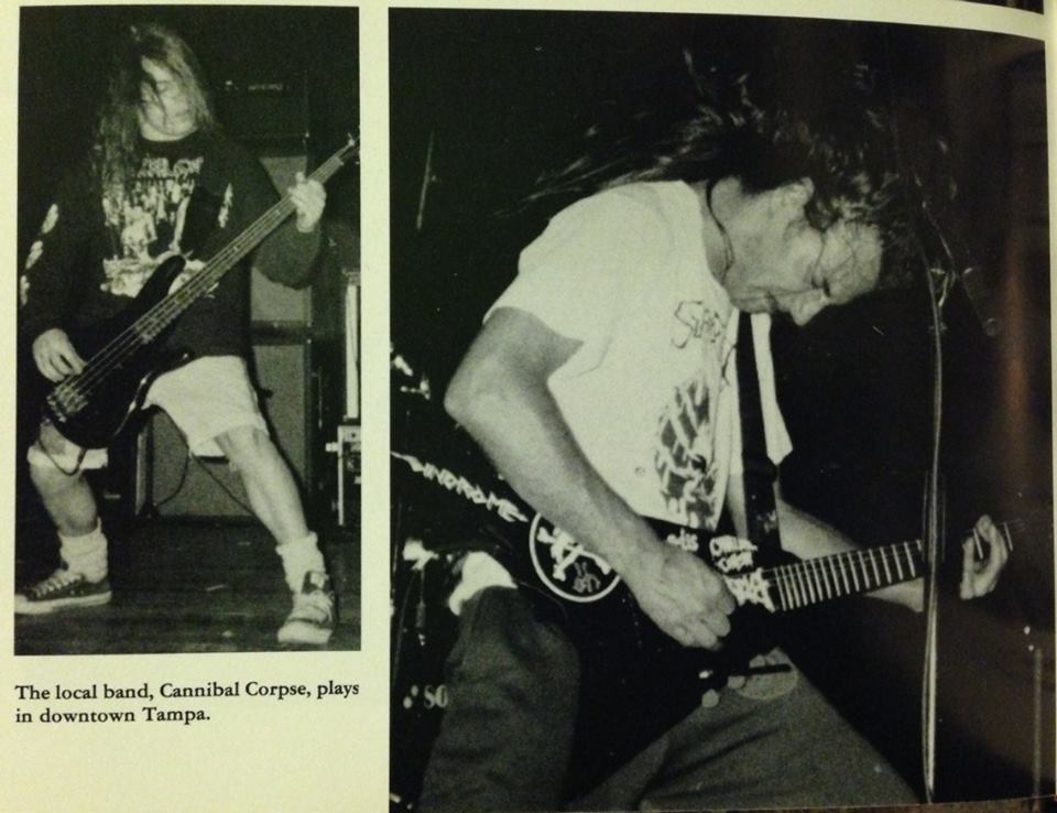 "Local band" Cannibal Corpse in 1993 high school yearbook [960x738] [OC] | Scrolller