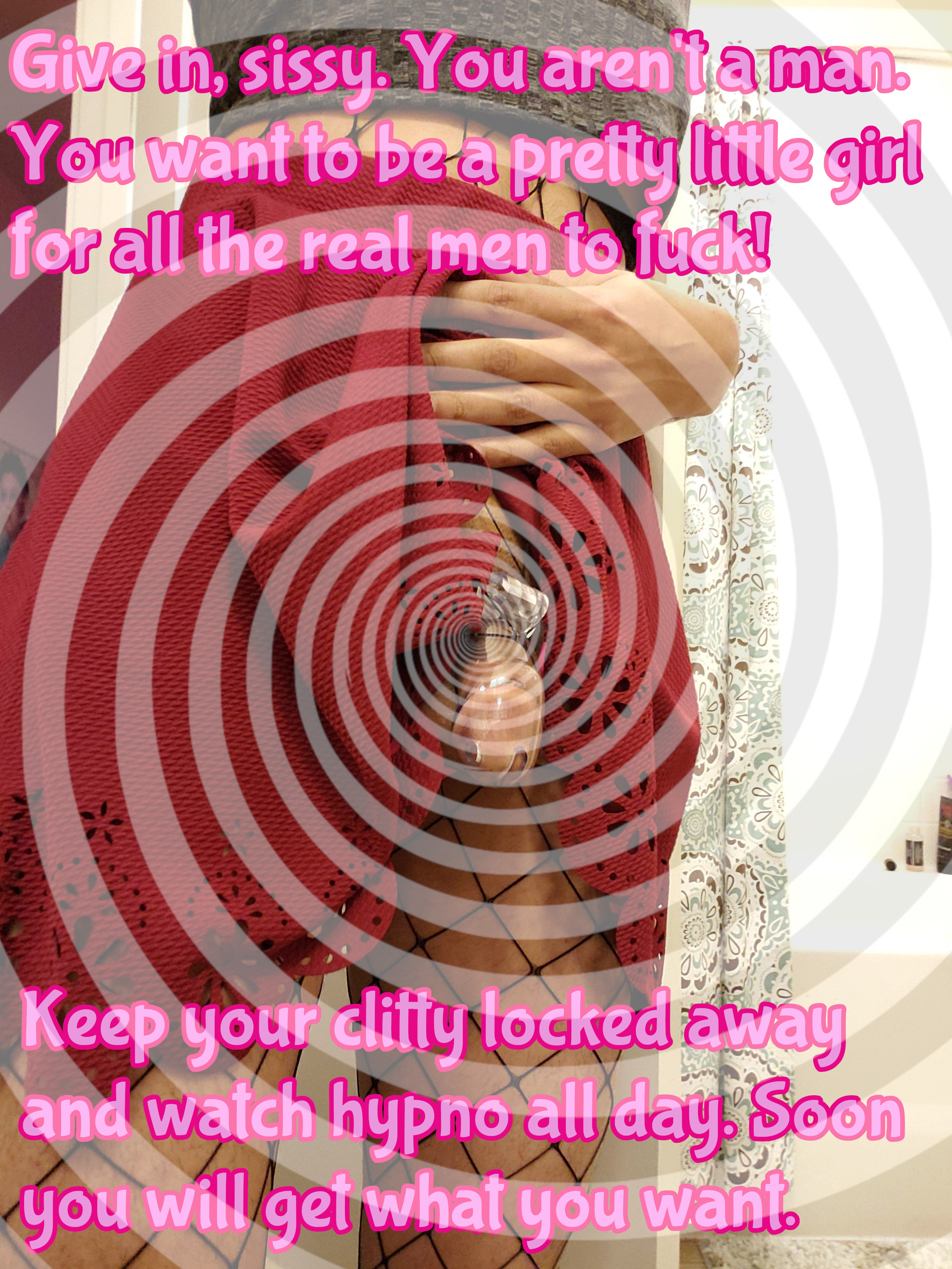 Lock it away and watch hypno all day. | Scrolller