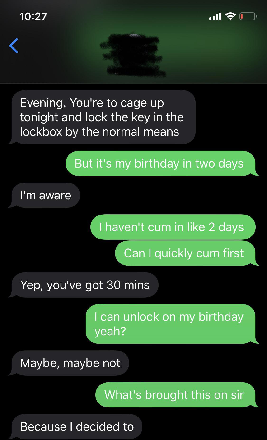 Locked and not sure when I’ll be unlocked 😰 | Scrolller