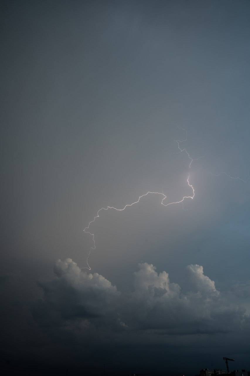 Long exposure during the last thunderstorm | Scrolller